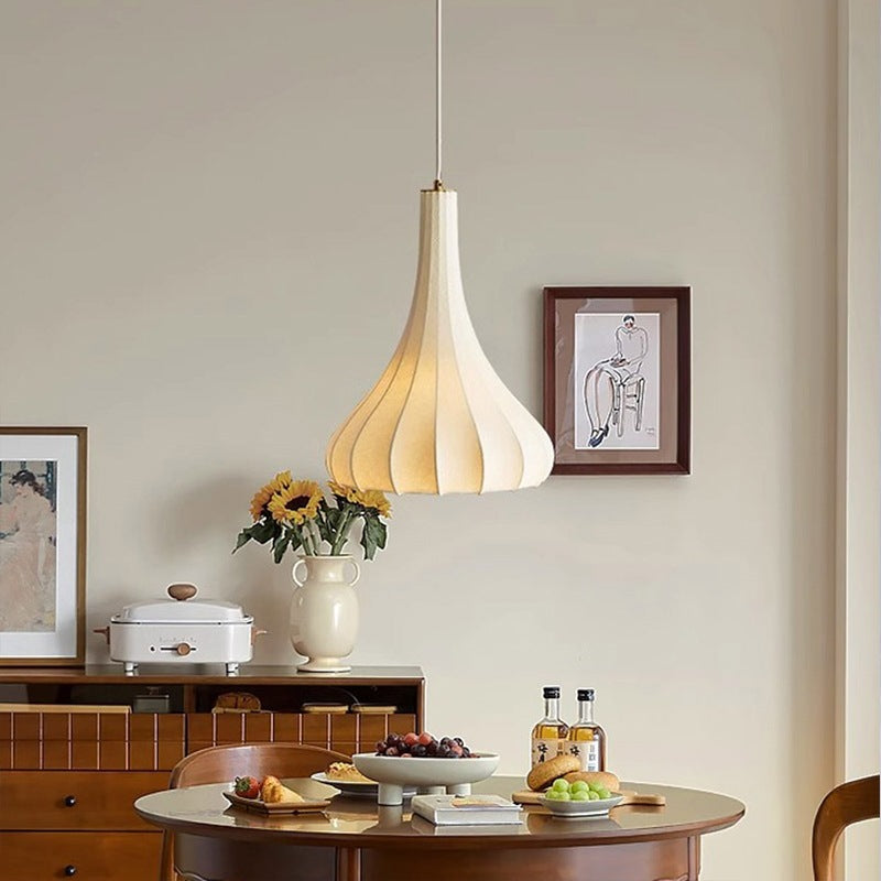Contemporary Scandinavian Iron Silk Atypical 1-Light Pendant Light For ...
