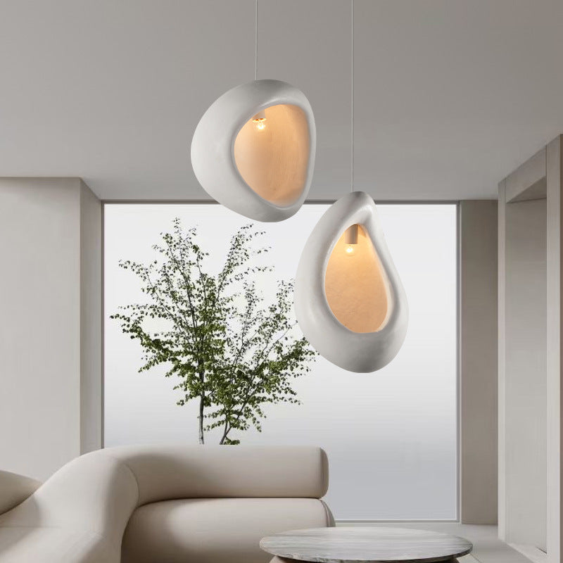 Contemporary Scandinavian Water Drop Full Polystyrene 1 - Light Pendan ...