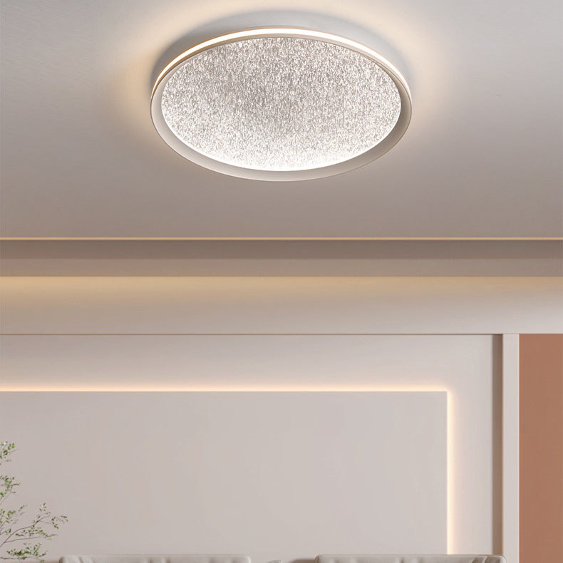 Contemporary Creative Starlight Cloud Rain Texture Iron Aluminum Round ...