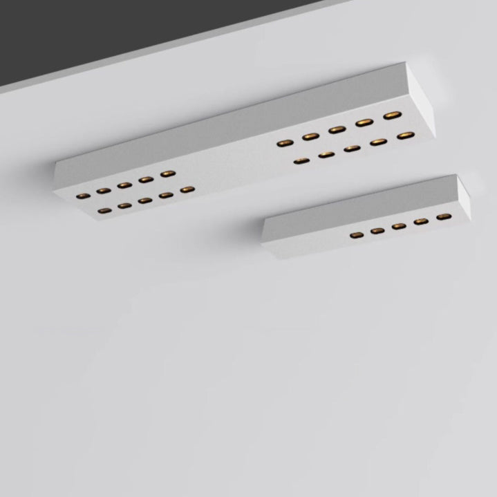 Modern Minimalist Strip Rectangular Square Spotlight Narrow Aperture A ...