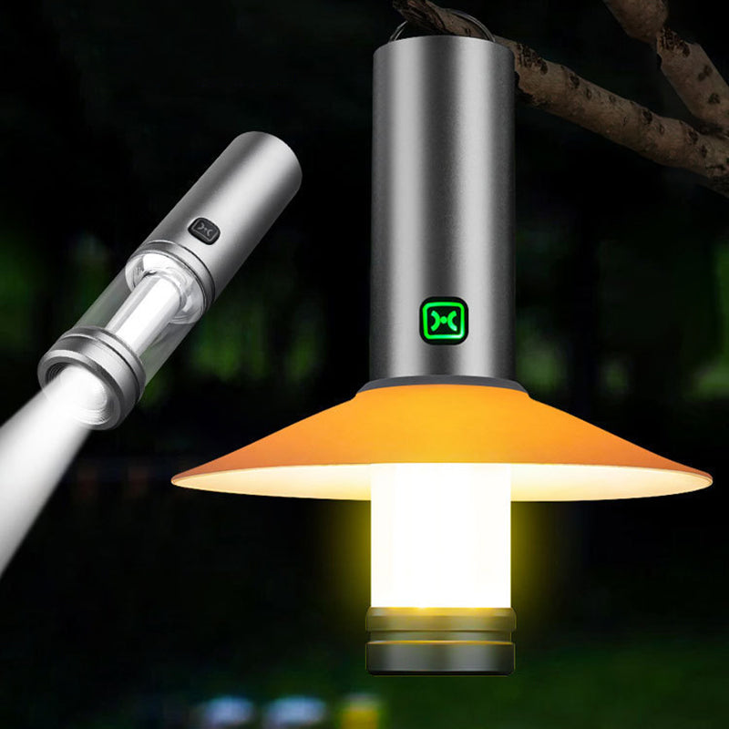 Modern Minimalist Rechargeable Waterproof Cylinder Flashlight Portable ...