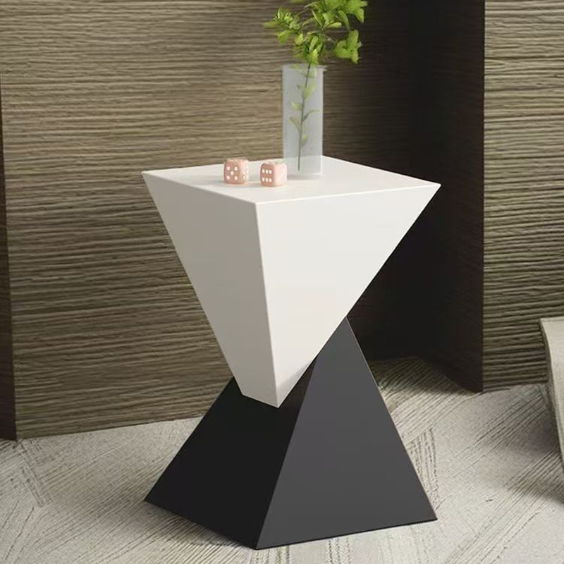 Modern Minimalist Triangular Carbon Steel Side Table For Living Room ...