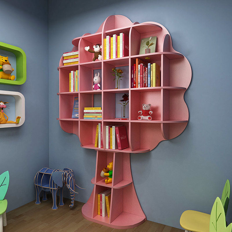 Modern Art Deco Tree-Shaped Multi-Layer Solid Wood Board Bookshelves 1 ...
