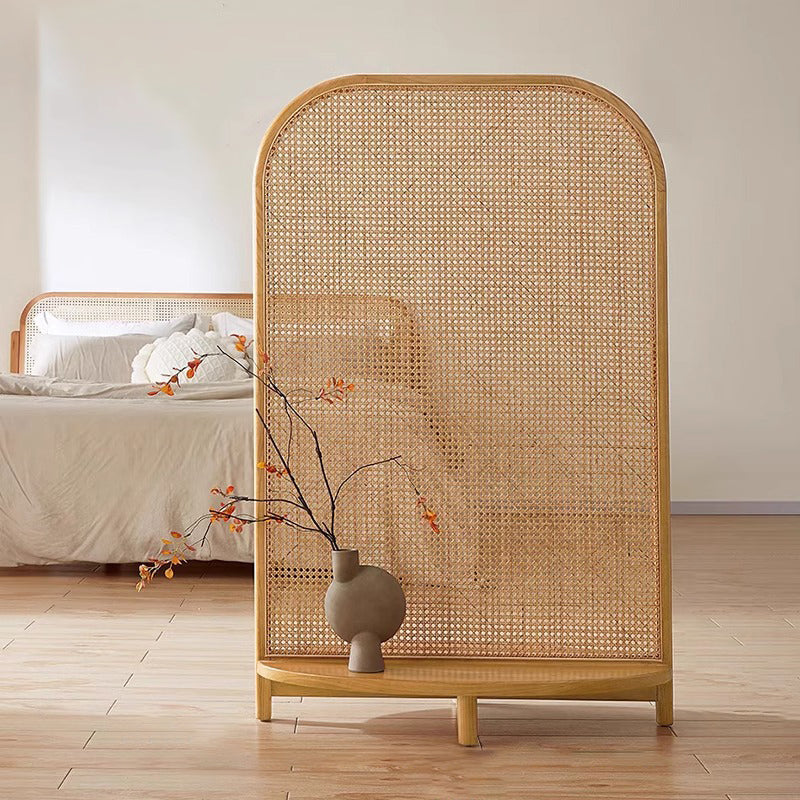 Traditional Chinese Rectangular PP Synthetic Rattan Solid Wood Room Di ...