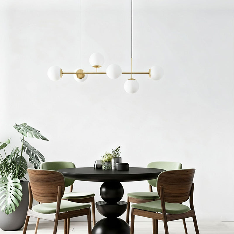 Modern Minimalist Fiberglass Round Dining Table For 4/8 Seats – BulbSquare