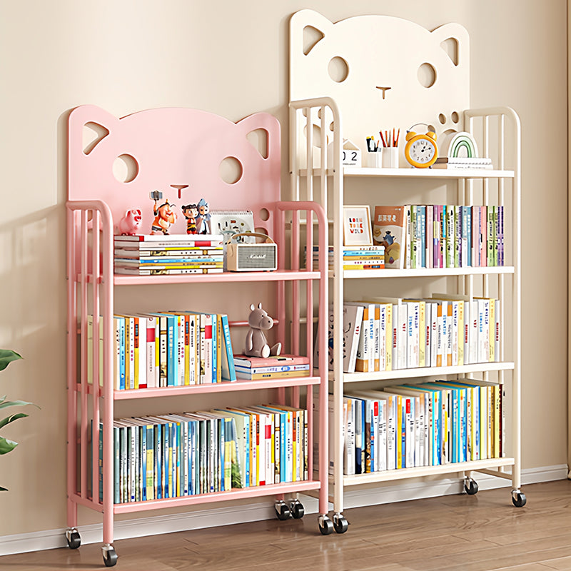 Modern Minimalist Cat-Shaped Rectangular Carbon Steel Movable Kids Boo ...