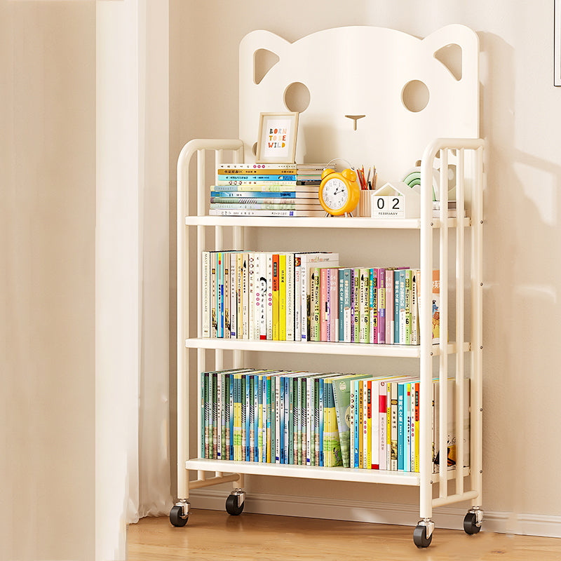 Modern Minimalist Cat-Shaped Rectangular Carbon Steel Movable Kids Boo ...