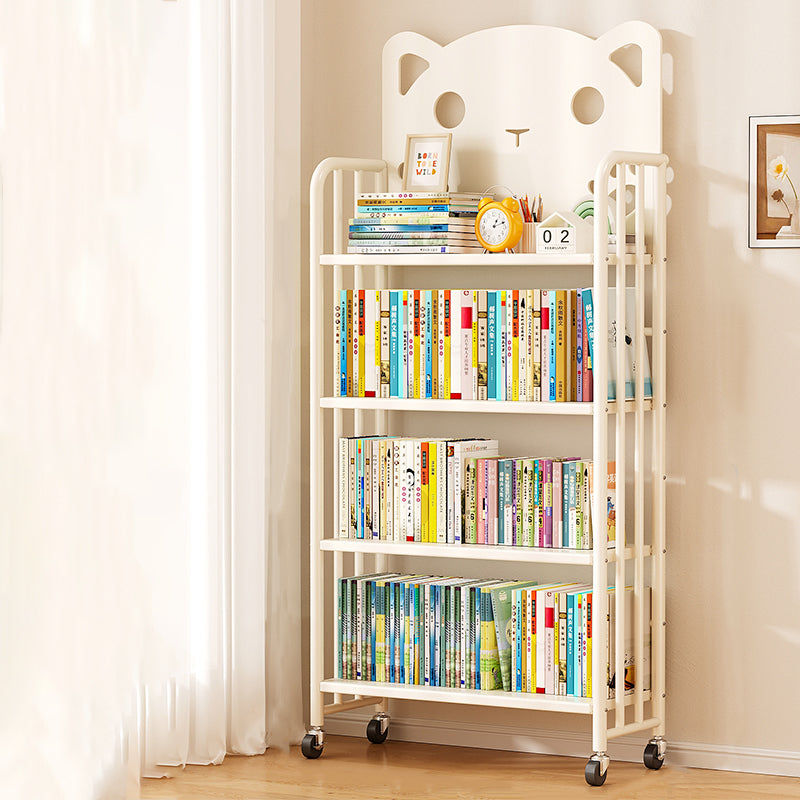 Modern Minimalist Cat-Shaped Rectangular Carbon Steel Movable Kids Boo ...