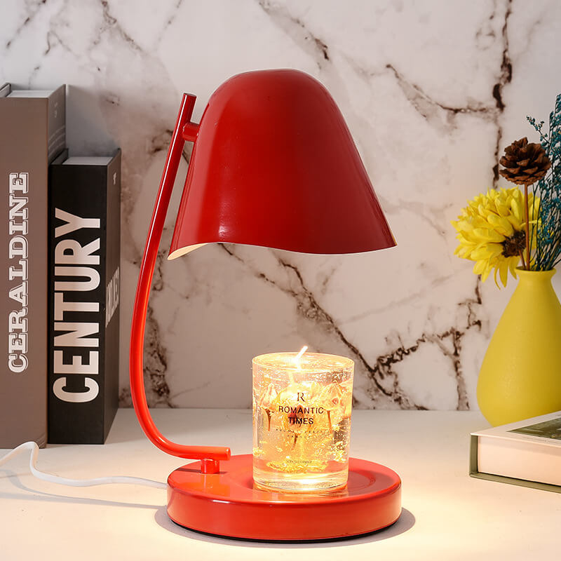 European Red Hardware 1-Light Melting Wax Table Lamp – BulbSquare