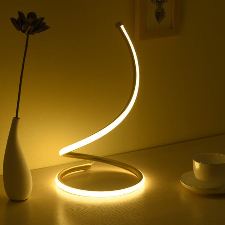 Snake Shade 1-Light LED Table Lamps – BulbSquare