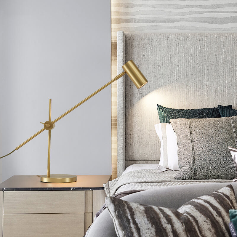 Modern 1-Light Adjustable Light Angle Led Table Lamps – BulbSquare